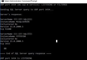 PortQry — утилита для проверки доступности TCP/UDP портов из Windows ...