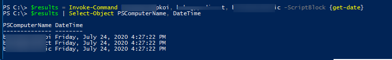 PowerShell Invoke Command 