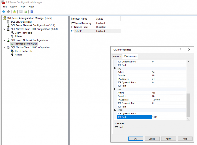 Как изменить порт экземпляра Microsoft SQL Server? | Windows для ...