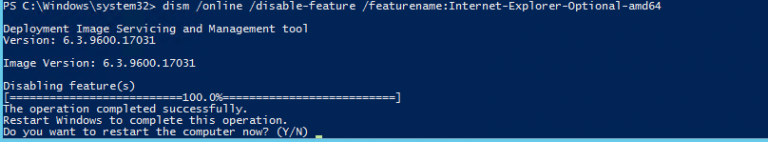 Как отключить или удалить Internet Explorer Ie в Windows Windows для системных администраторов