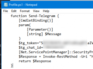 PowerShell: отправка сообщений в Telegram | Windows для системных администраторов