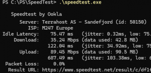 Тест скорости Интернета в Windows из CMD/PowerShell | Windows для ...