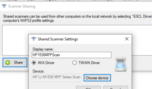 Настройка общего доступа к сканеру по локальной сети с помощью NAPS2 ...