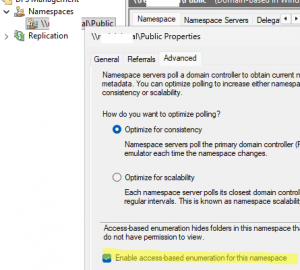 Настройка DFS (Distributed File System) и репликации папок в Windows ...