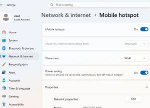 Автозапуск мобильного хотспота (Wi-Fi точки доступа) в Windows ...